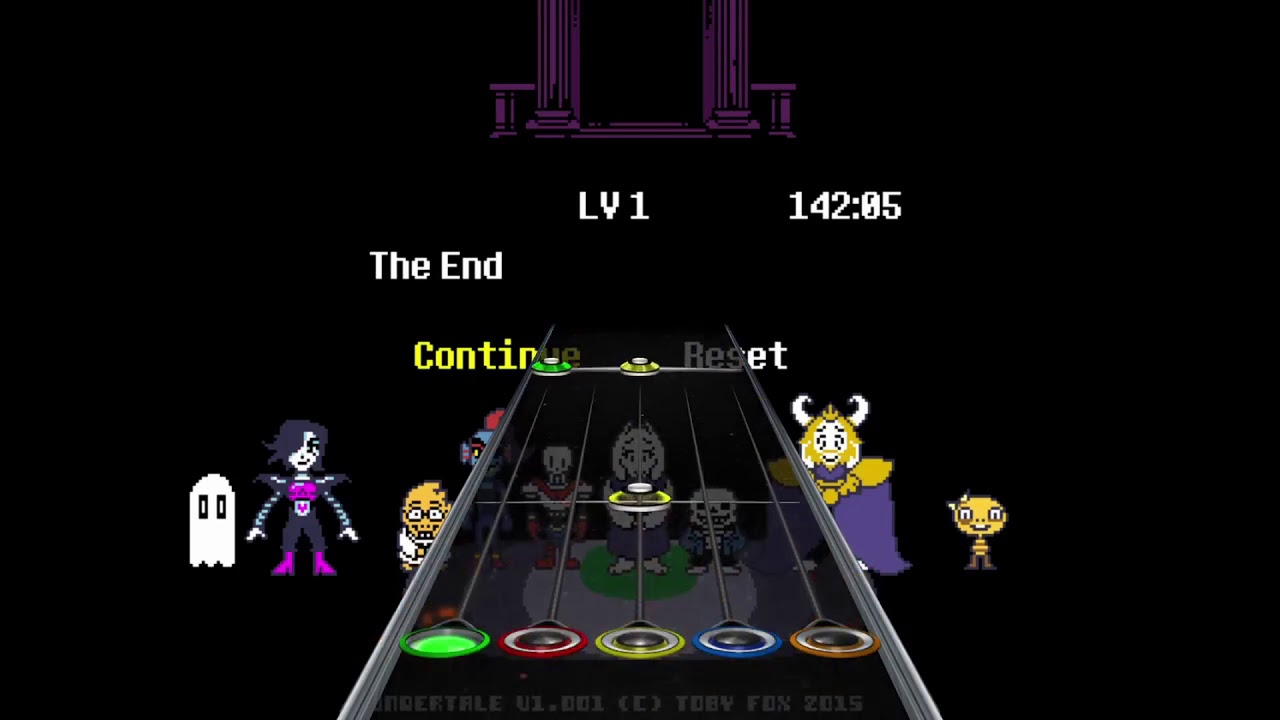Undertale OST 093 - Menu (Full) (Clone Hero Chart) - YouTube