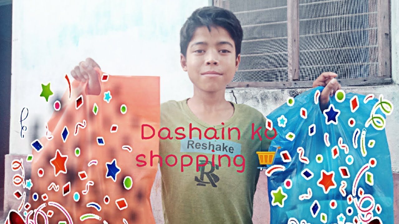 Dashain ko shopping gareyo 🎉🛍️🛒@RITIK_SHAH_THAKURI #keepsupporting ...