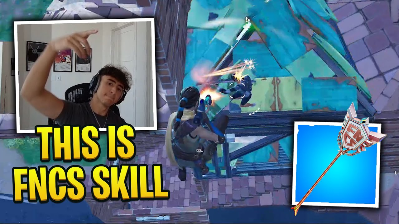 Pxlarized Shows Off His Skills with FNCS Pickaxe - YouTube