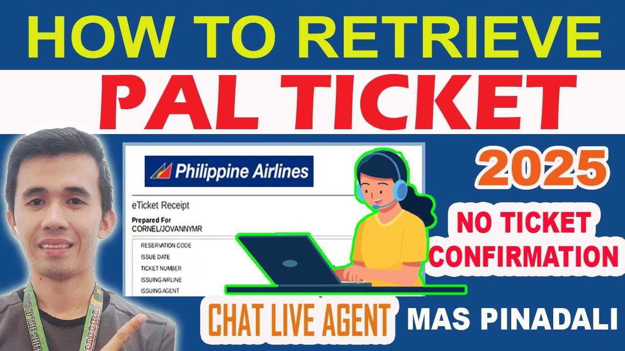 NO TICKET CONFIRMATION AFTER BOOKING ON PAL | RETRIEVE PAL TICKET ...