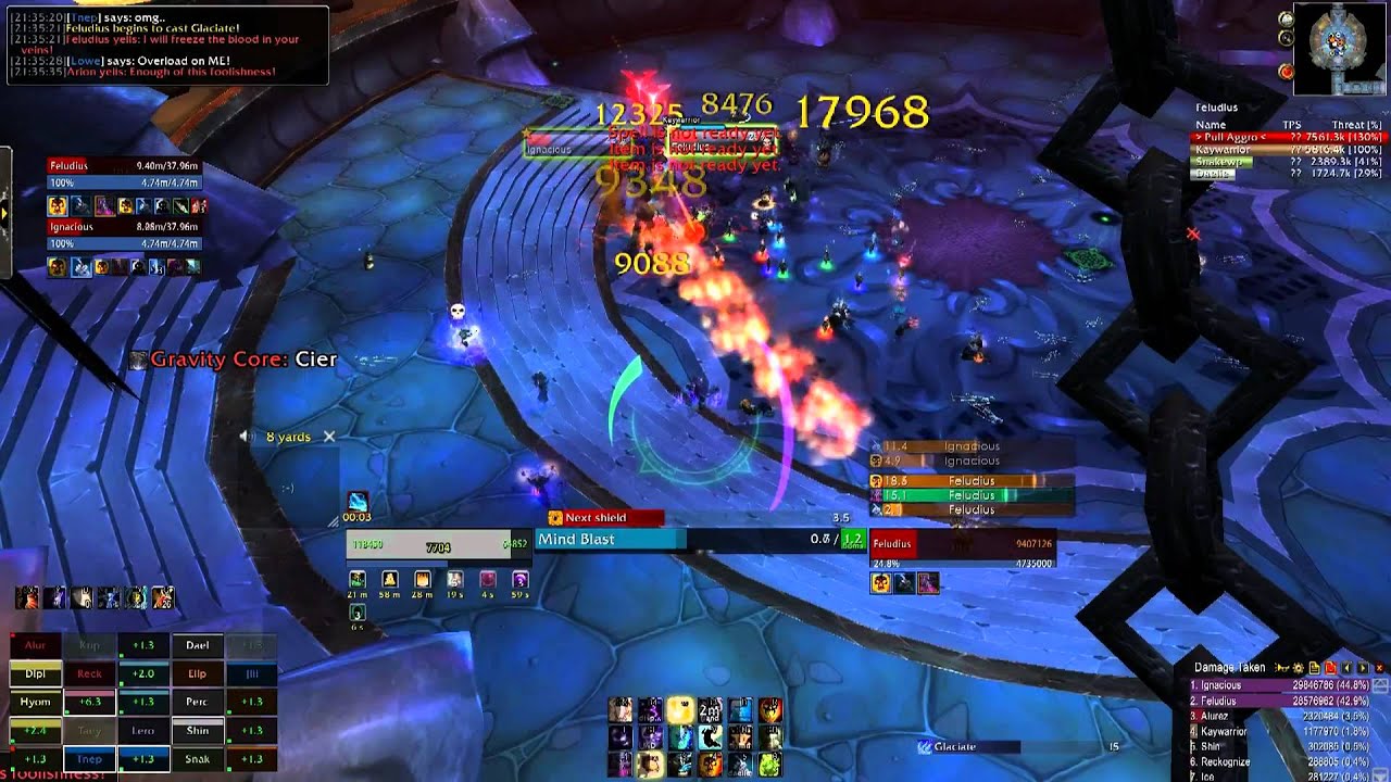 Exodus vs Heroic 25m Twilight Council Elementium Monstrosity - Bastion ...