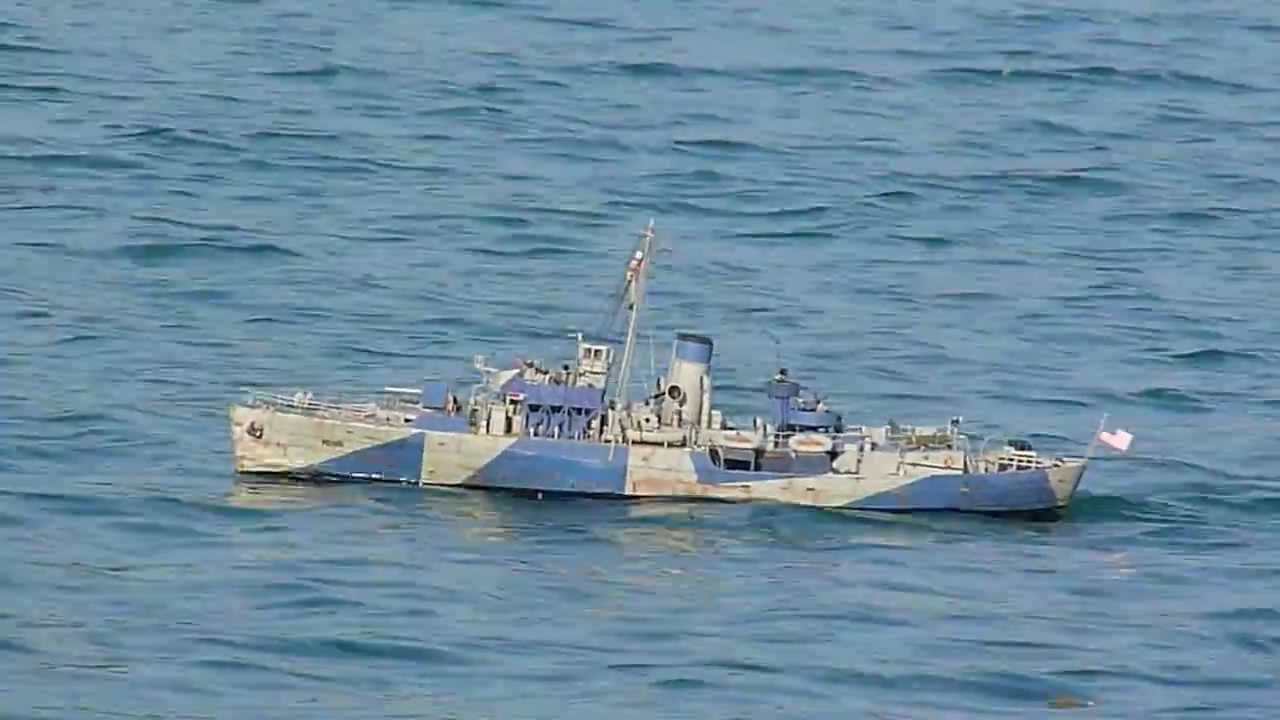 USS Saucy Corvette Flower Class 1/72 - YouTube