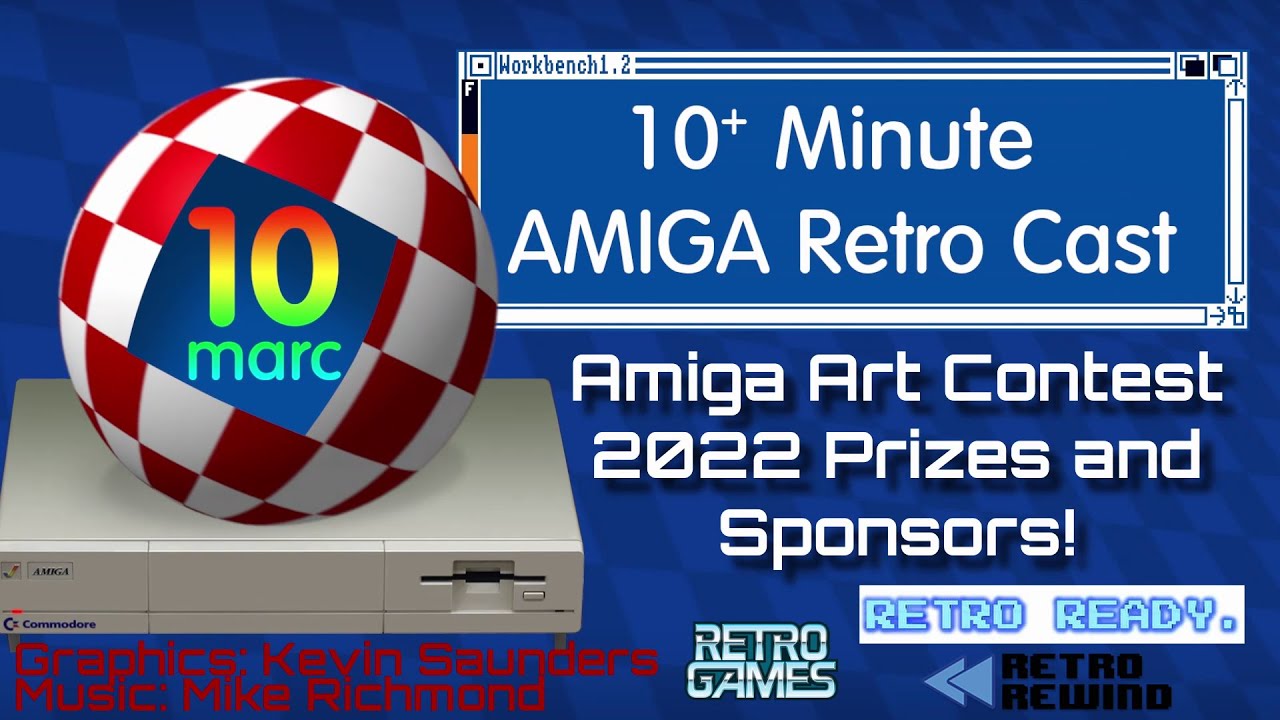 Amiga Art Contest 2022 Prizes and Sponsors - YouTube