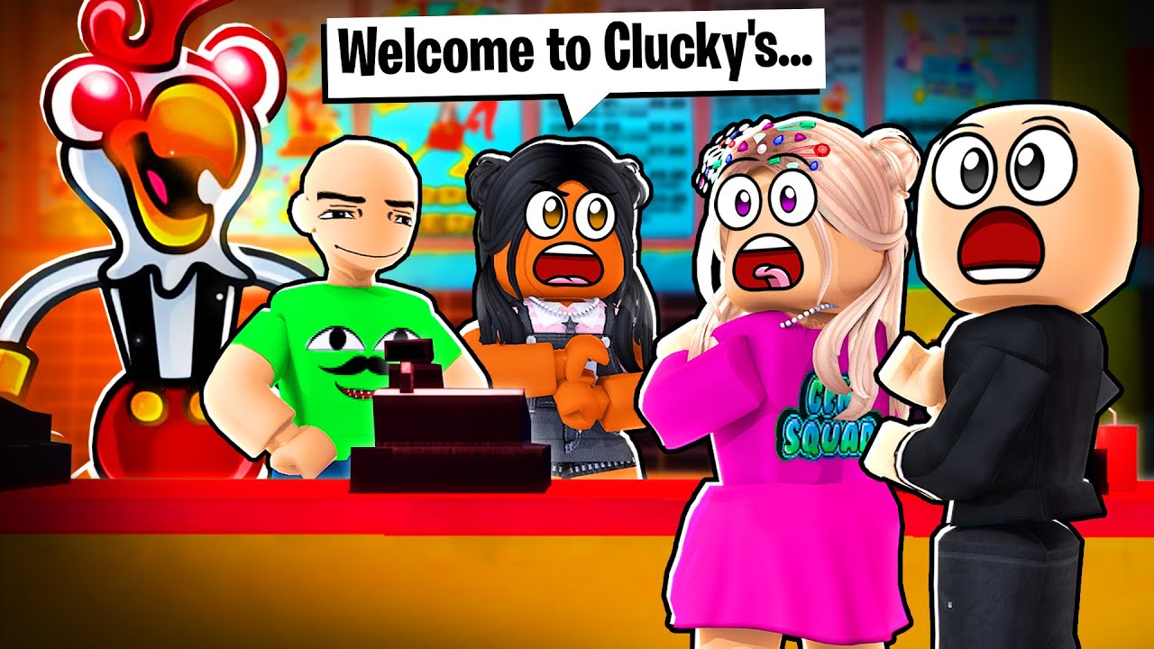 WE GOT OUR FIRST JOB AT CLUCKY'S | Roblox Funny - YouTube