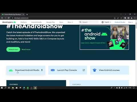 Instalasi Android Studio, Membuat AVD, dan Menjalankan Emulator Android|Pemrograman Perangkat ...
