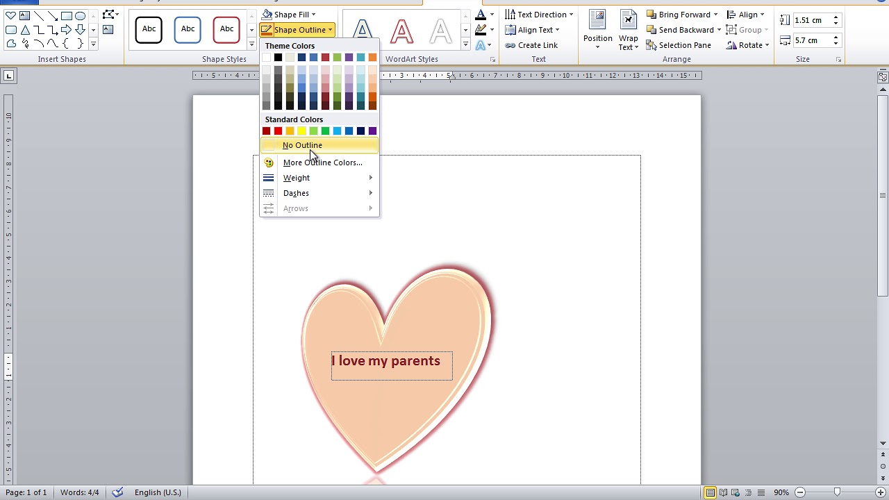 How To Remove Shape Fill And Shape Outline From Shape In MS Word how-to-remove-shape-fill-and-shape-outline-from-shape-in-ms-word