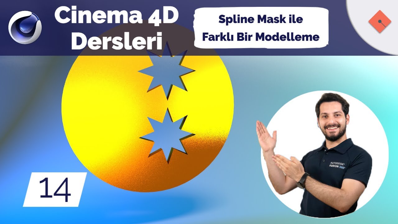Cinema 4D Dersleri #14 | Spline Mask ile Farklı Bir Modelleme - YouTube