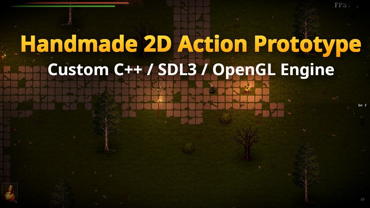 Handmade 2D Action Prototype – Combat, Exploration, and Custom C++ ...