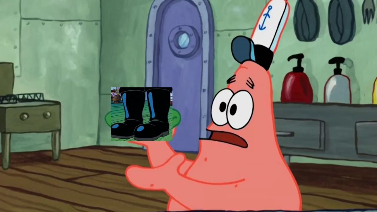 Patrick that's a boot - YouTube