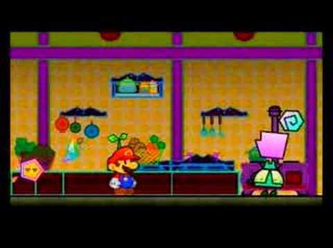 Super Paper Mario: Creating a MEGA item - YouTube