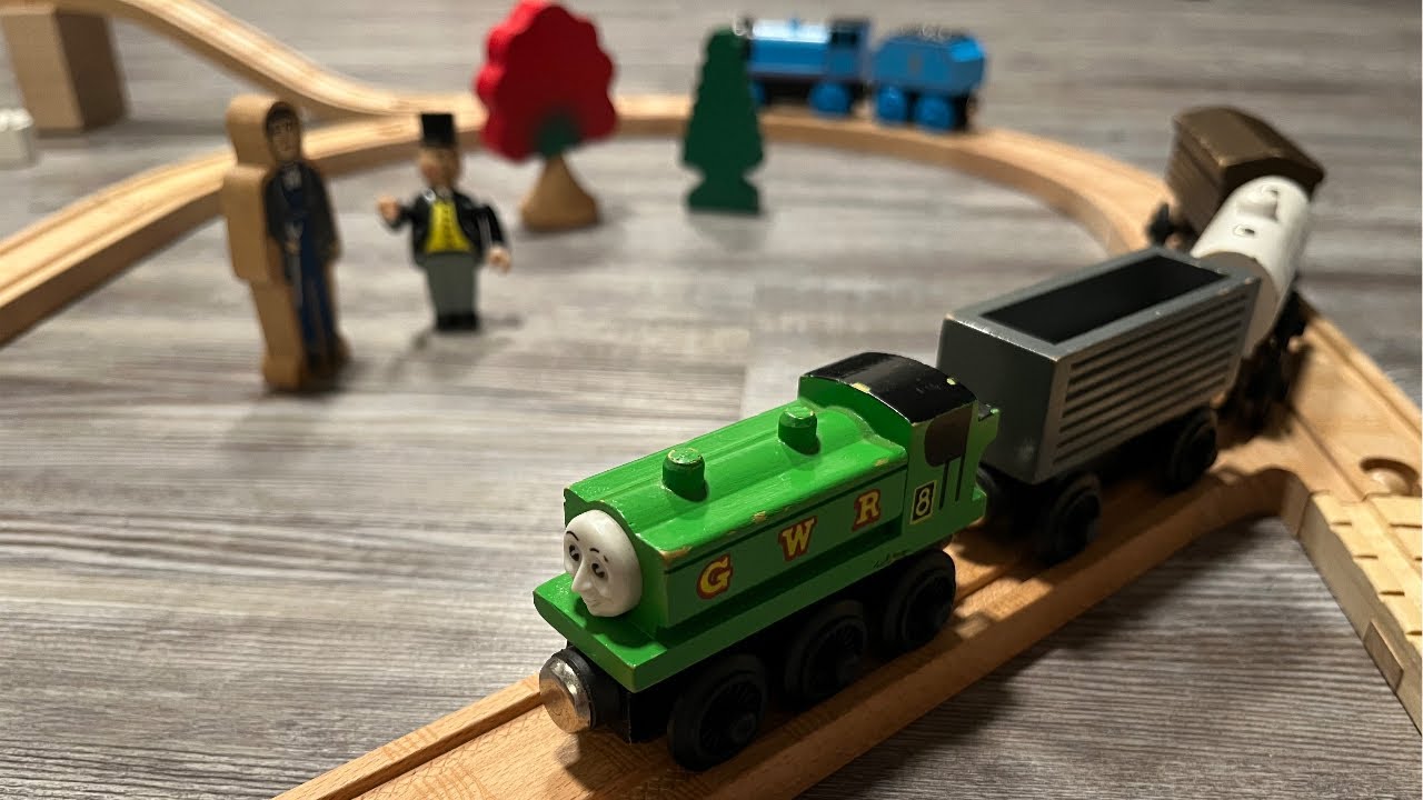 The Close Shave for Duck Set - CUSTOM Thomas Wooden Railway Story Set ...