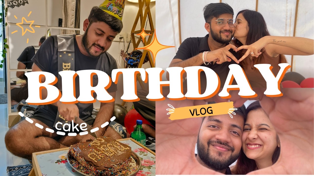*I Baked a Cake* Celebrating FIRST Birthday Together | Birthday Vlog | Chillbee - YouTube