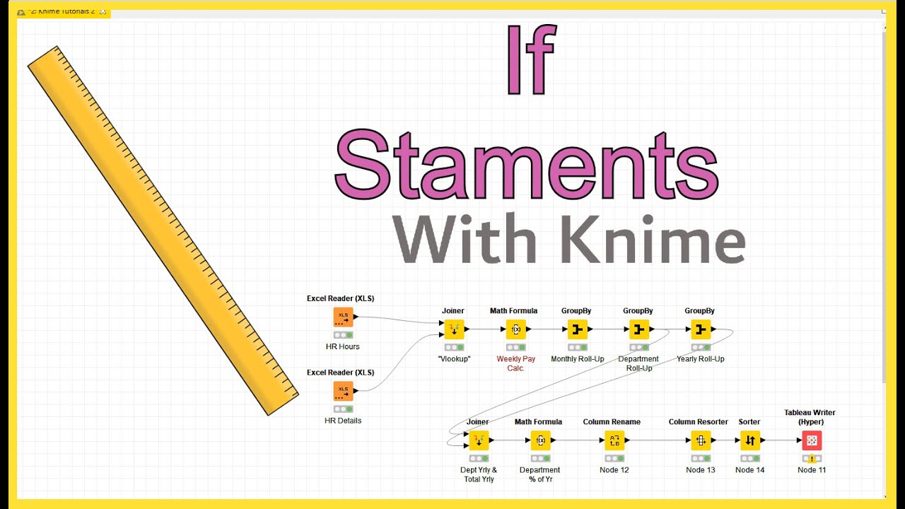 Knime: the Excel equivalent of the IF function / statements using the ...
