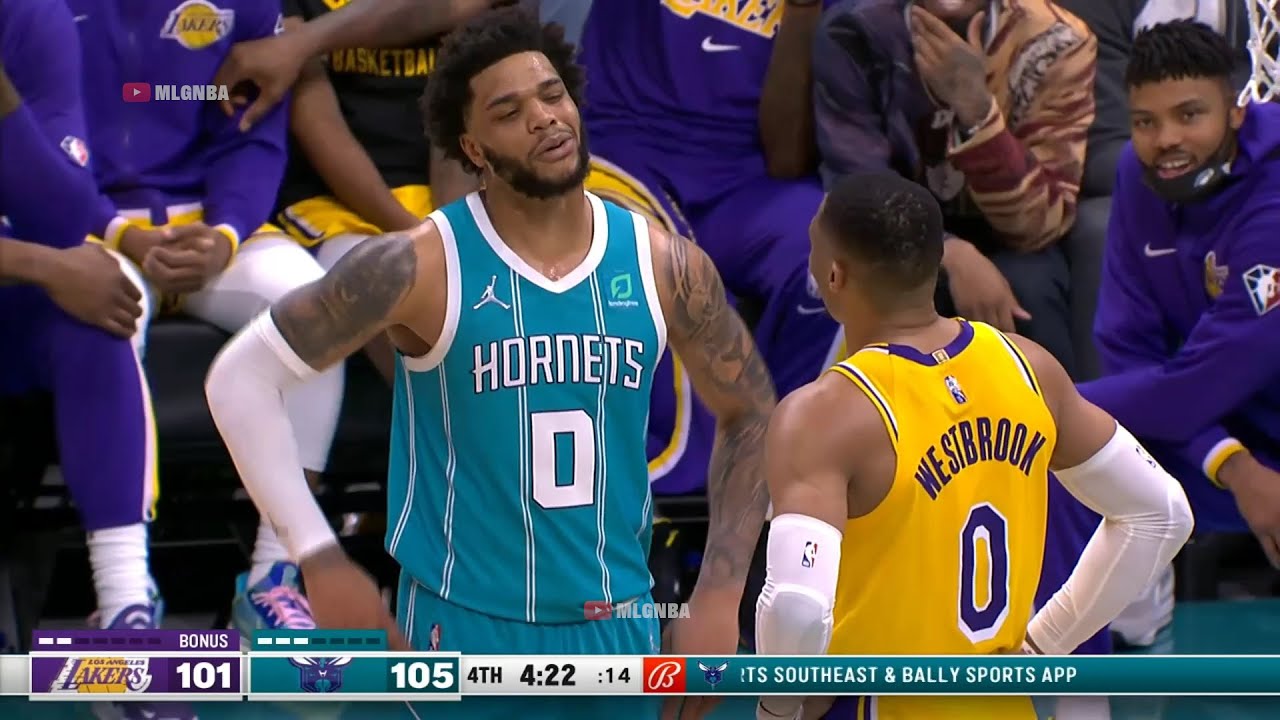 Miles Bridges taunting Westbrook is funny AF 😀 - YouTube