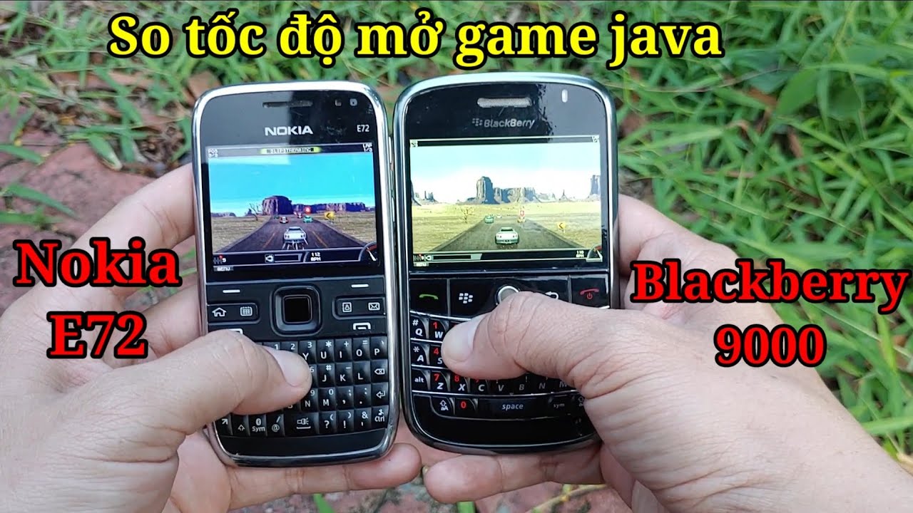Thử So Sánh Tốc Độ Mở Game Java Nokia E72 Với Blackberry 9000 | hóng hớt công nghệ - YouTube