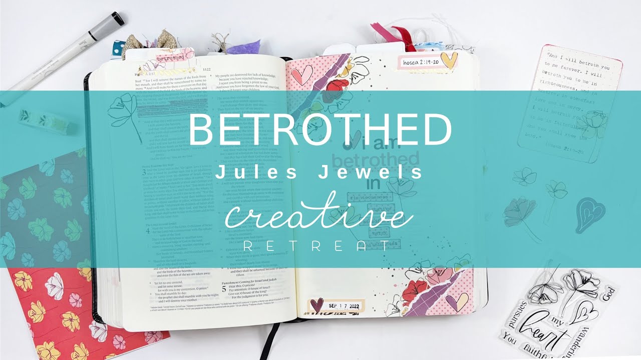Bible Journaling with Julie | Betrothed | Heartfelt Faith Art ...