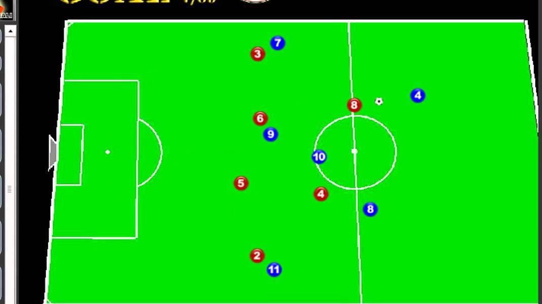 Soluzioni offensive centrali per il 4-2-3-1 - YouTube