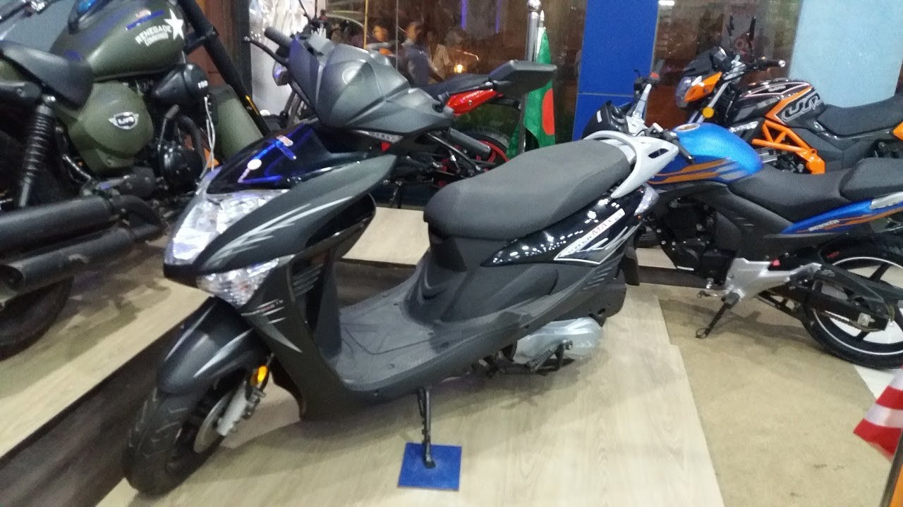 UM Powermax 125 Walkaround Review Into Showroom-2017 - YouTube