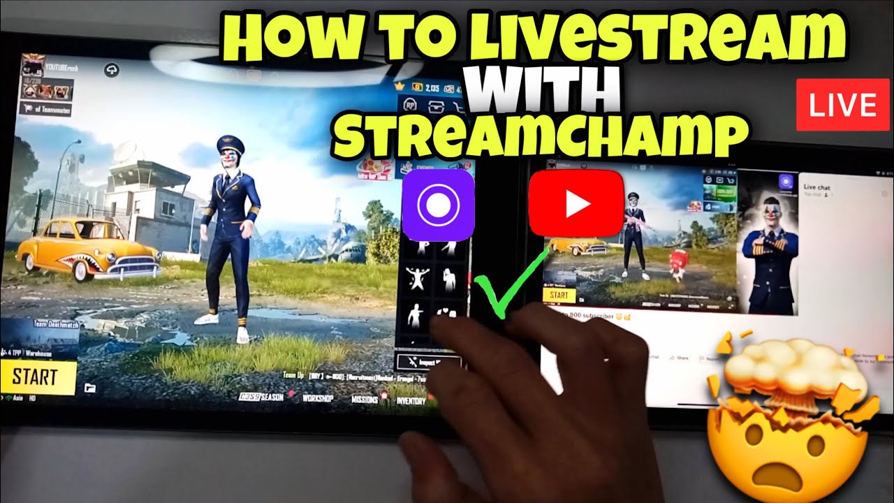 How To Livestream On YouTube And Facebook From iPad Using stream champ ...