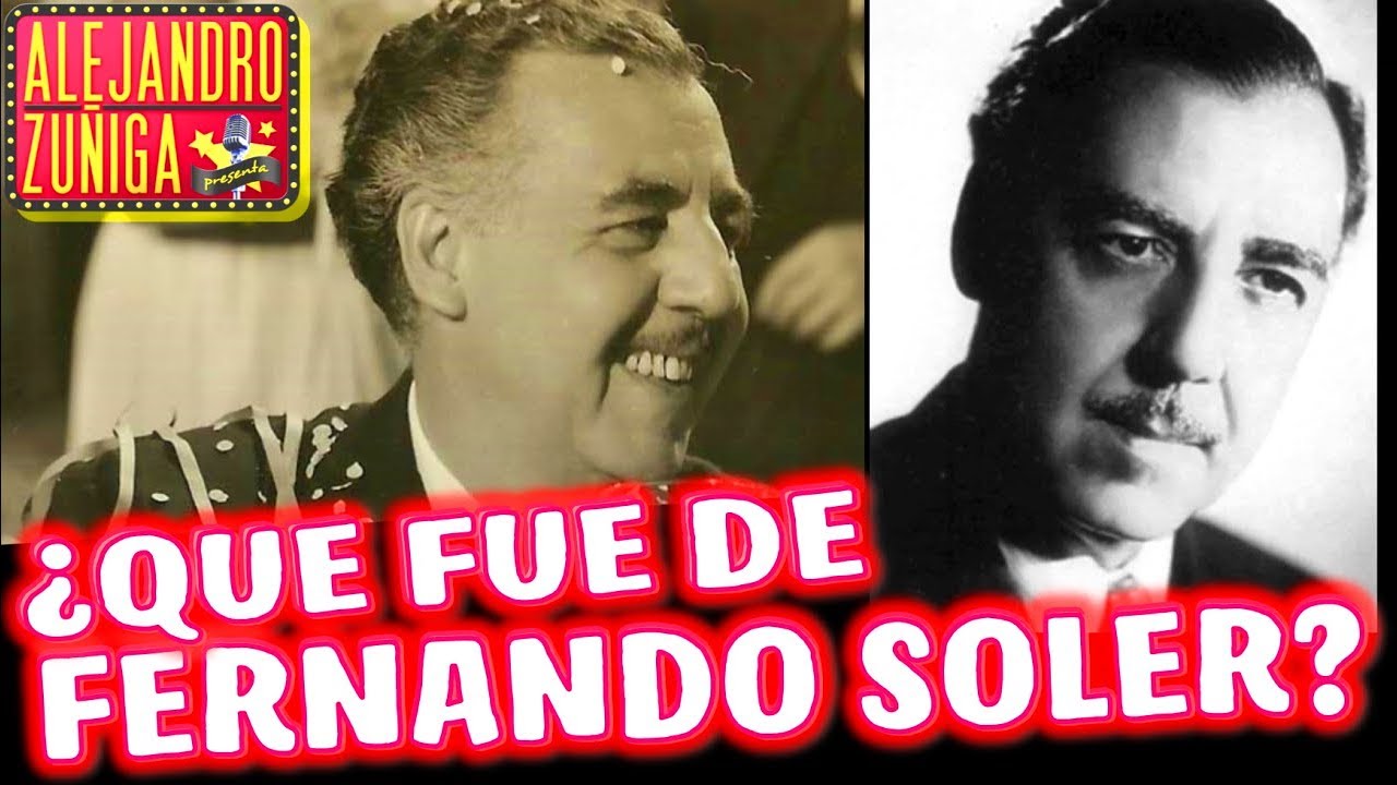 ¿QUE FUE DE FERNANDO SOLER? - YouTube