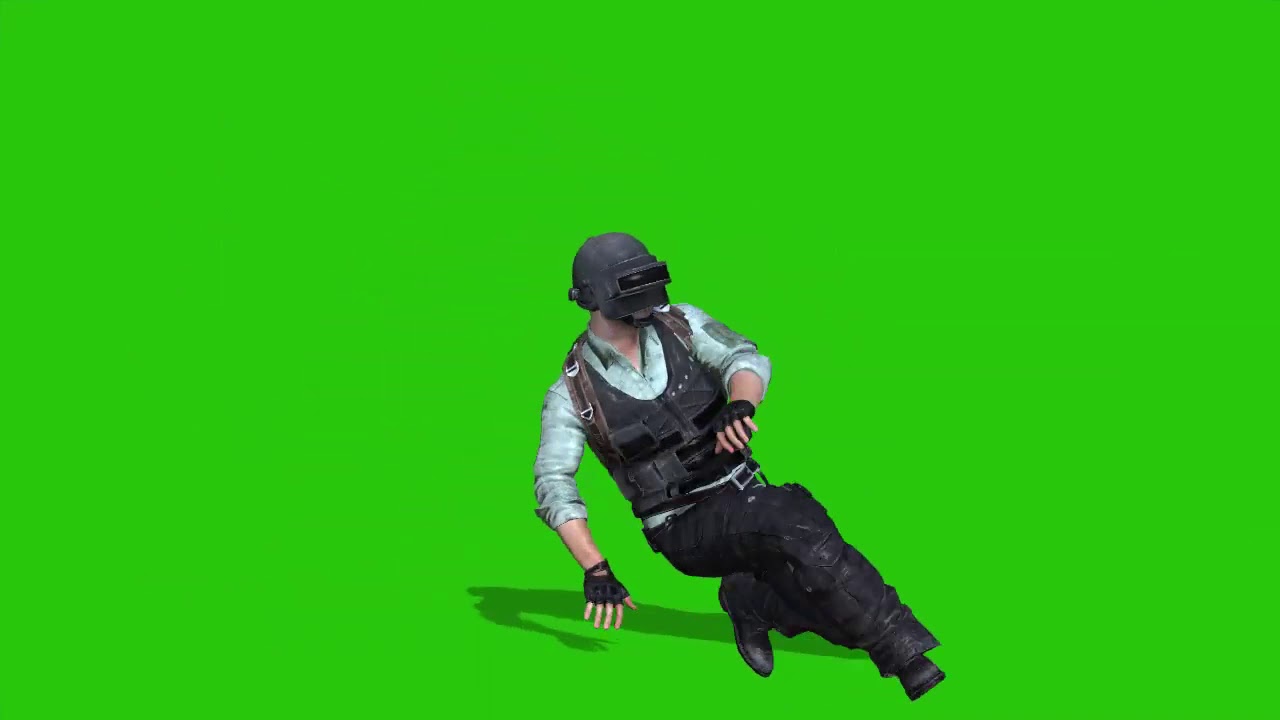 Pubg dance green screen - YouTube
