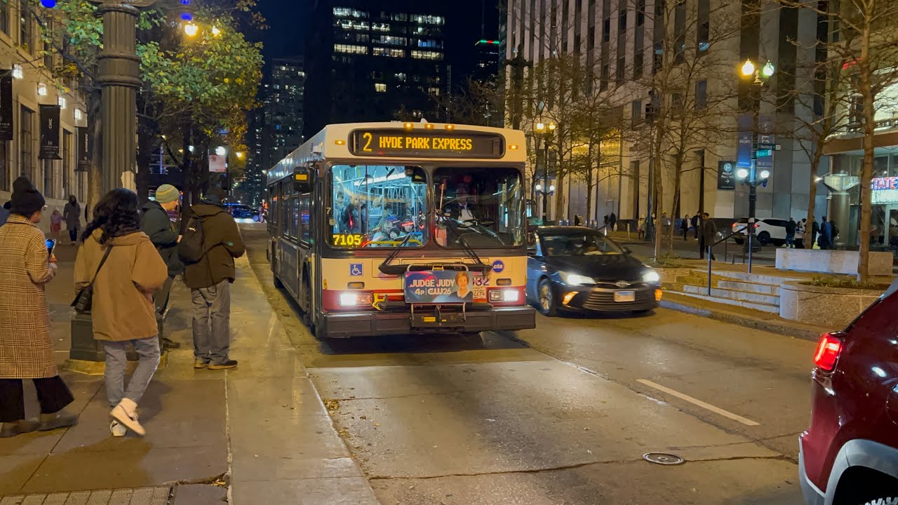 CTA Bus Ride On Route 2 Hyde Park Express From Lake To 53rd Street CTA ...