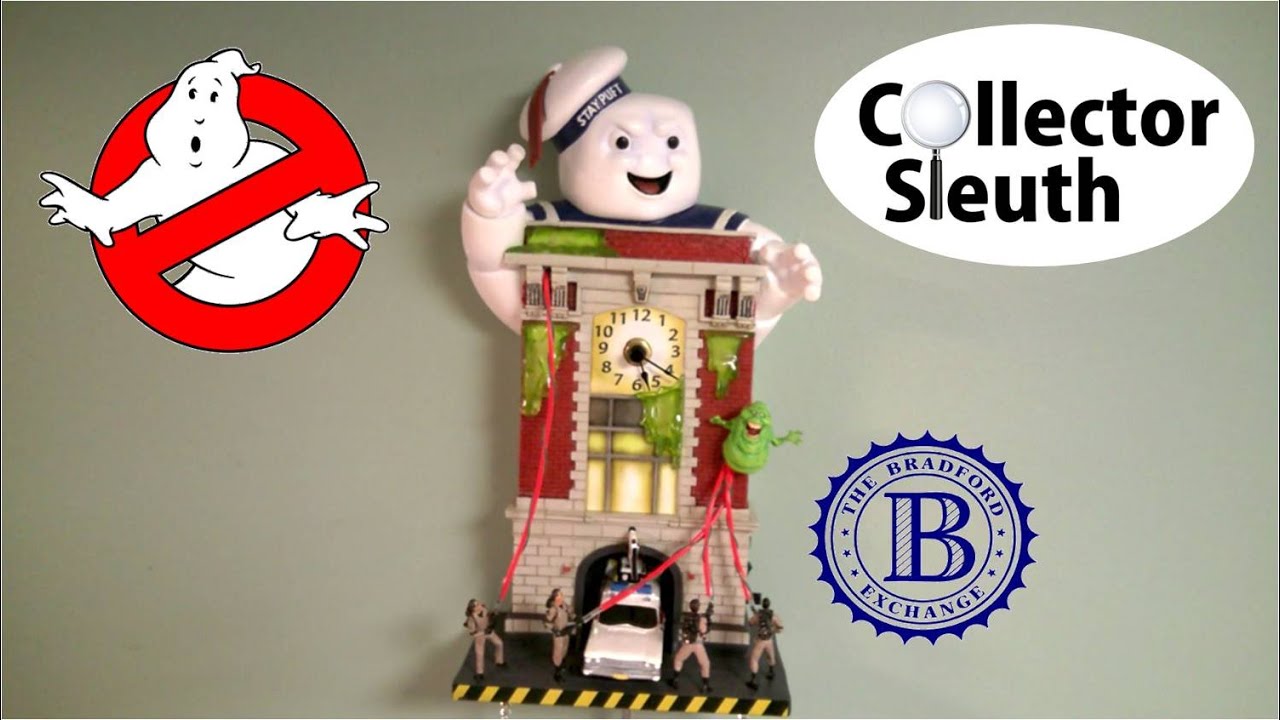 Bradford Exchange Ghostbusters Cuckoo Clock Review - YouTube
