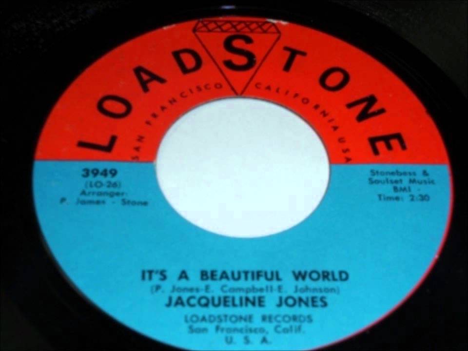 Jacqueline Jones - It's A Beautiful World - YouTube