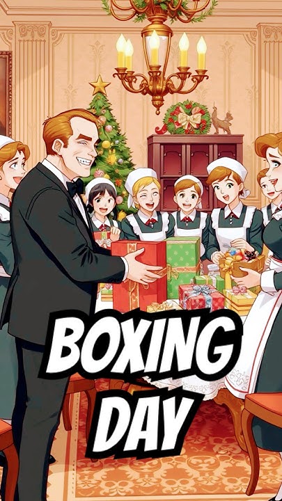 The origin of the word Boxing Day. #BoxingDayFacts #HolidayTraditions # ...