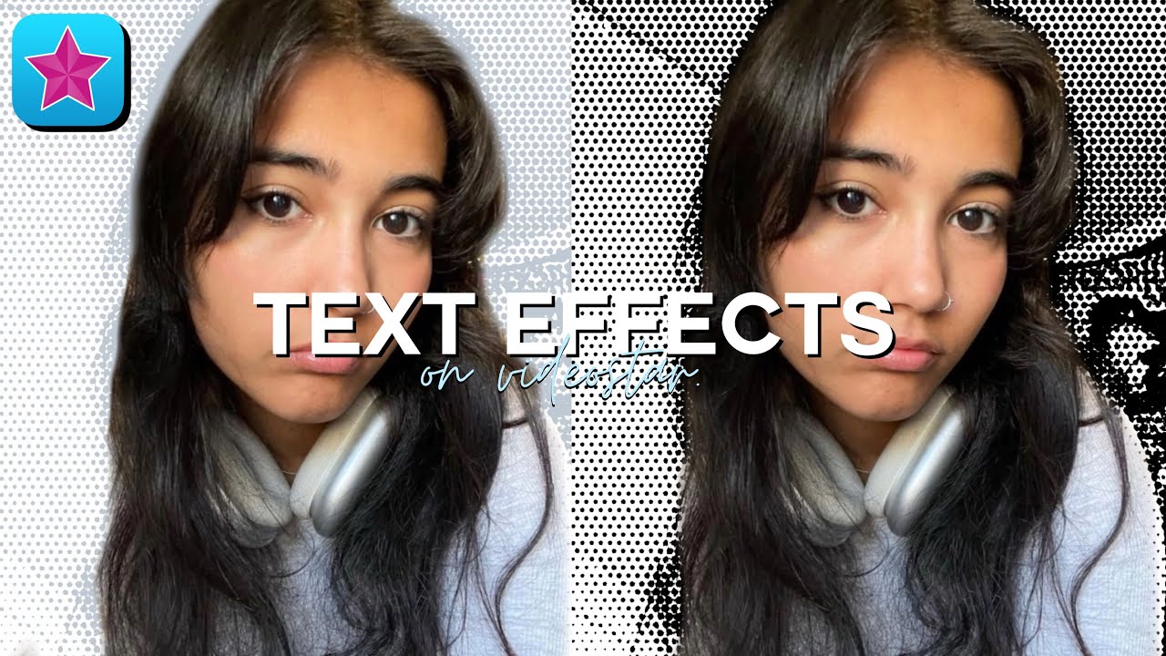My favourite video star text effects ♡ (tutorial) | tiasvoid - YouTube