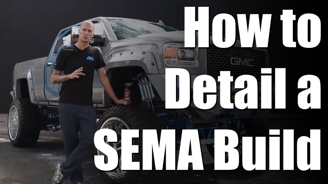 How to polish and detail a full SEMA Truck build. Tutorial by Evan's ...