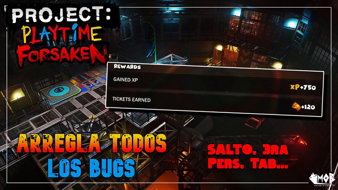 COMO ARREGLAR TODOS LOS BUG DE PROJECT PLAYTIME PHASE 3 INCLUYENDO EXP ...