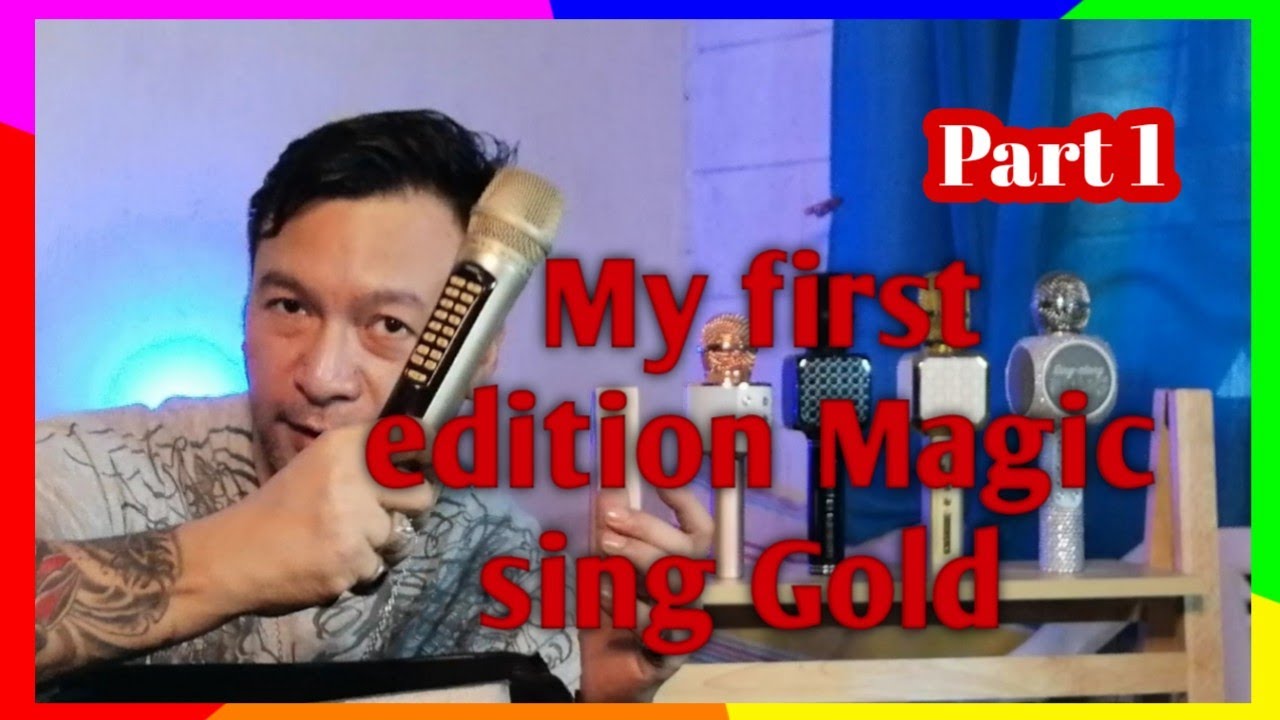 My first edition Magic sing Gold...part1 - YouTube