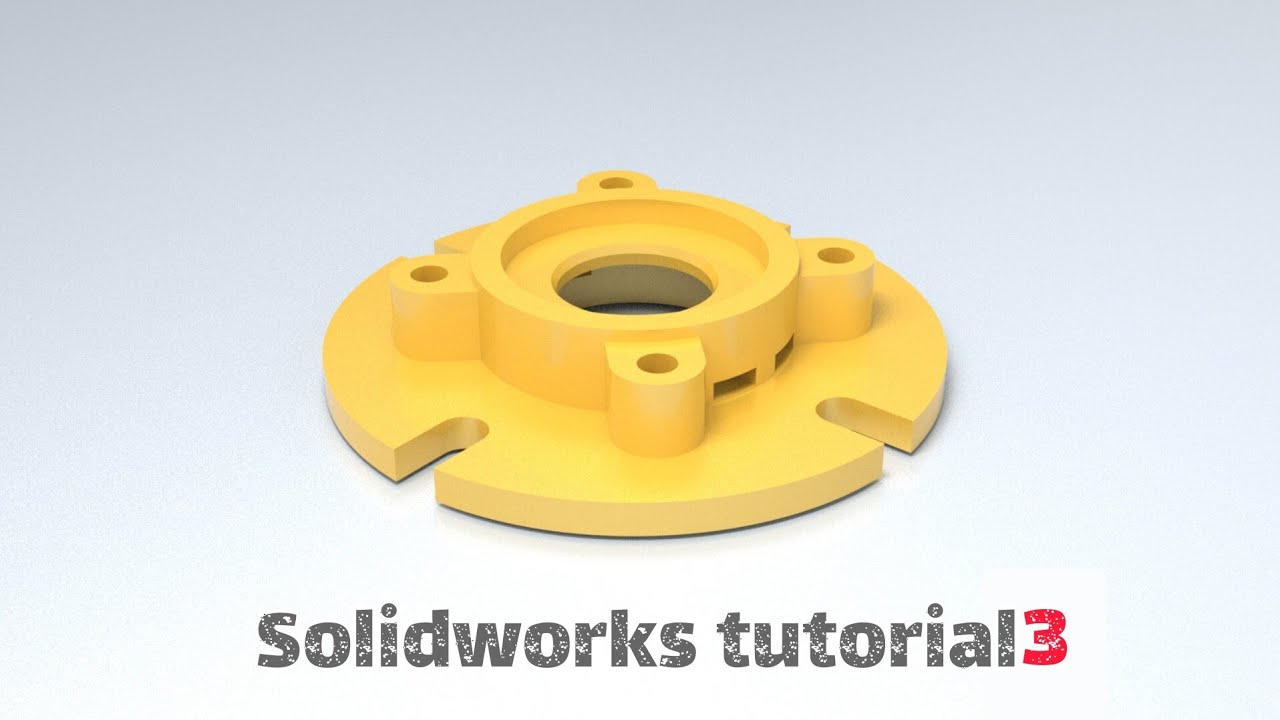 solidworks tutorial 3 - YouTube