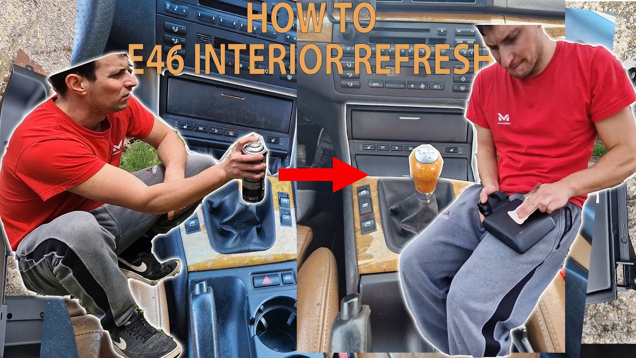 Fixing BMWs biggest mistake... - E46 Interior Refresh & Respray - YouTube