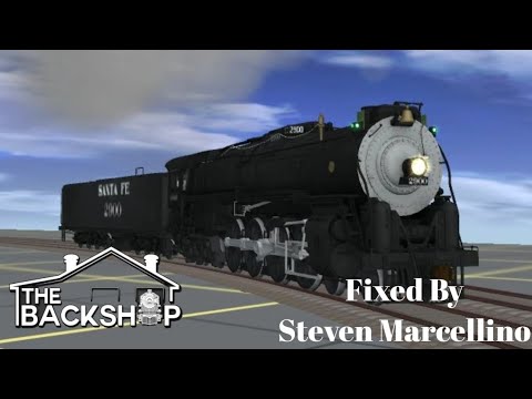 Review&Share - ATSF #2900 Class Northern TheBackshop Fixed By Steven Marcellino Freeware || TS12 ...
