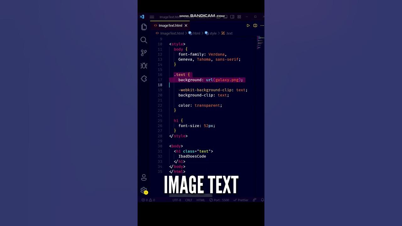 😋😋 Image Text Masking Using Html And Css Text Masking Shorts Programming Css Css3 Coding