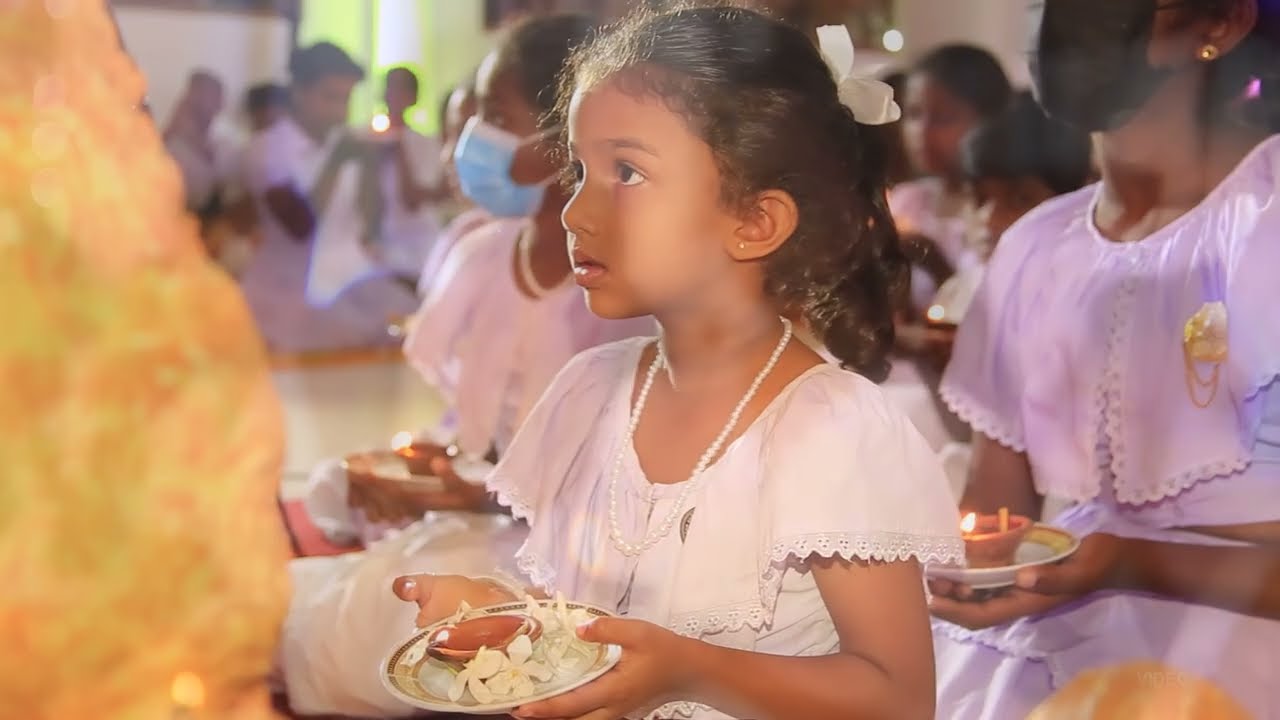 Abathel Pahan Pujawa | අබතෙල් පහන් පූජාව දෙනියාය පුෂ්පාරාම විහාරයේ දී ...