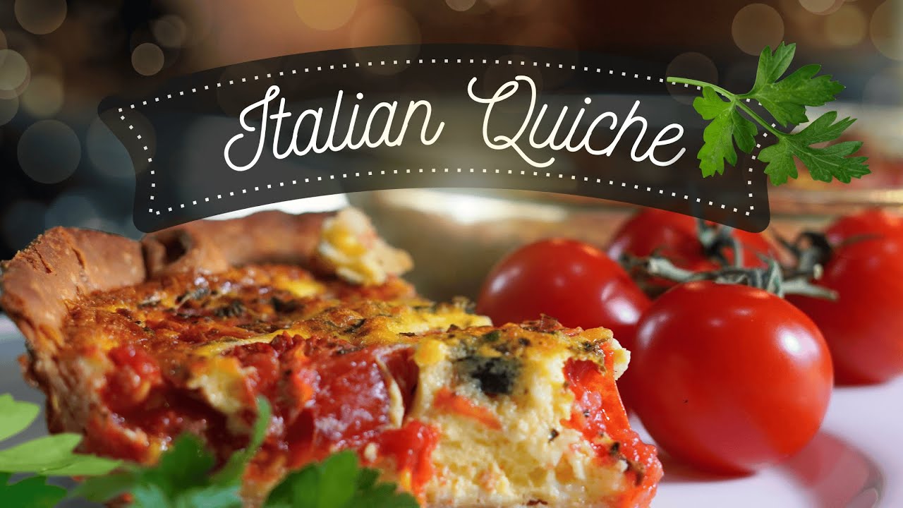 Delicious Italian Quiche | The Perfect Weekend Breakfast - YouTube