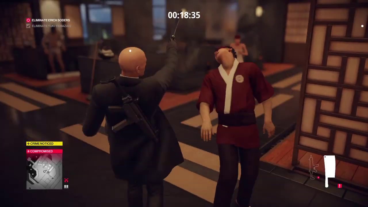 HITMAN™ 2.. HoKkAiDo KiLL EvErYoNe {Suit Only} - YouTube