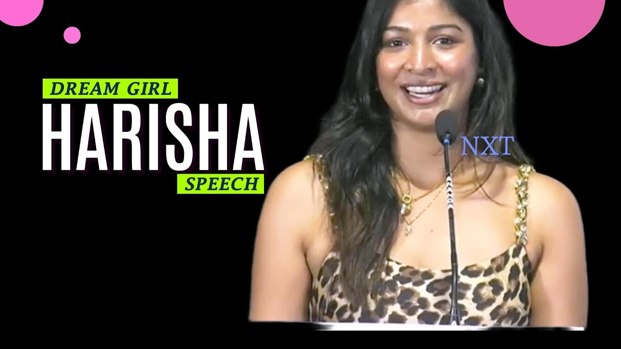 Dream Girl Harisha Jestin Cute Speech | Dream Girl Movie | Tamil Cinema ...