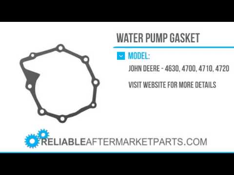2175 R123417 John Deere Water Pump Gasket 4630 4700 4710 4720 5403 5605 ...