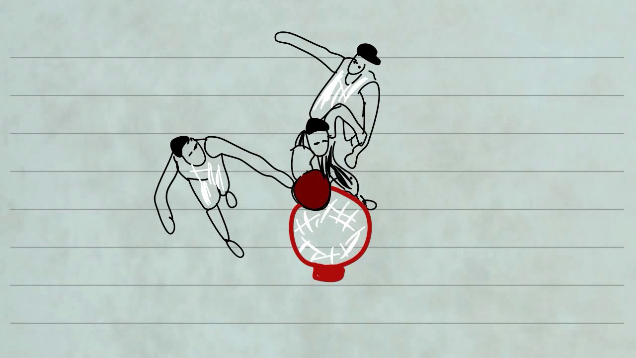 amazing dunk in nba 2020 basketball animation - YouTube