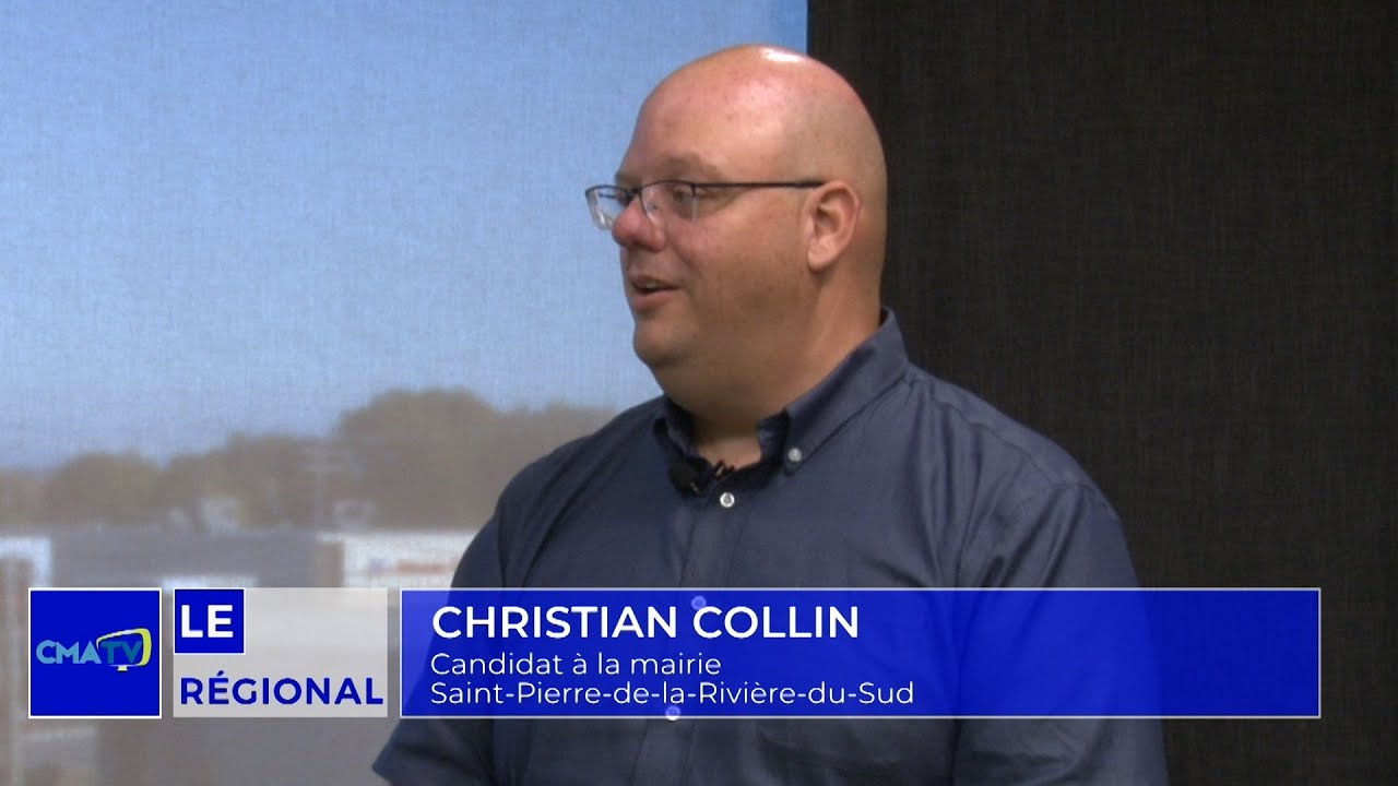 Entrevue Christian Collin, candidat à la mairie de St Pierre de la ...