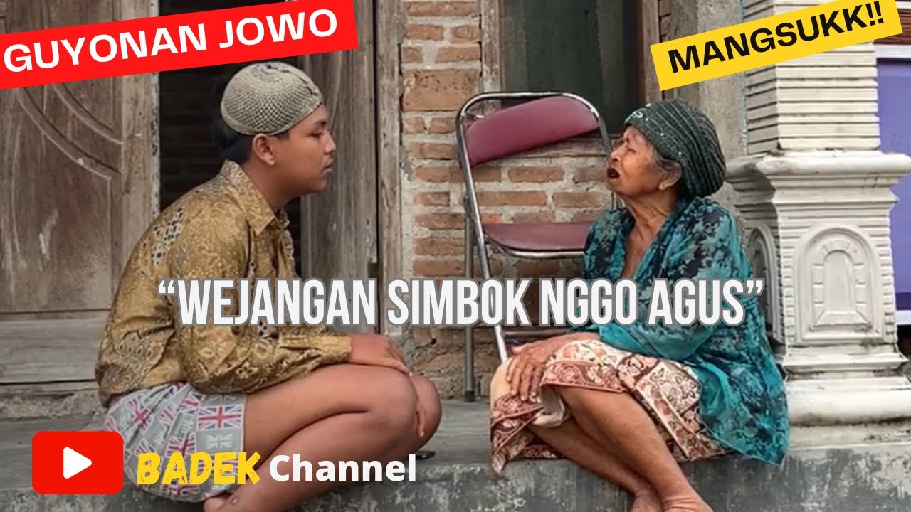 Wejangan Simbok Nggo Mas Agus Suket,Guyonan Jowo | Part1 - YouTube