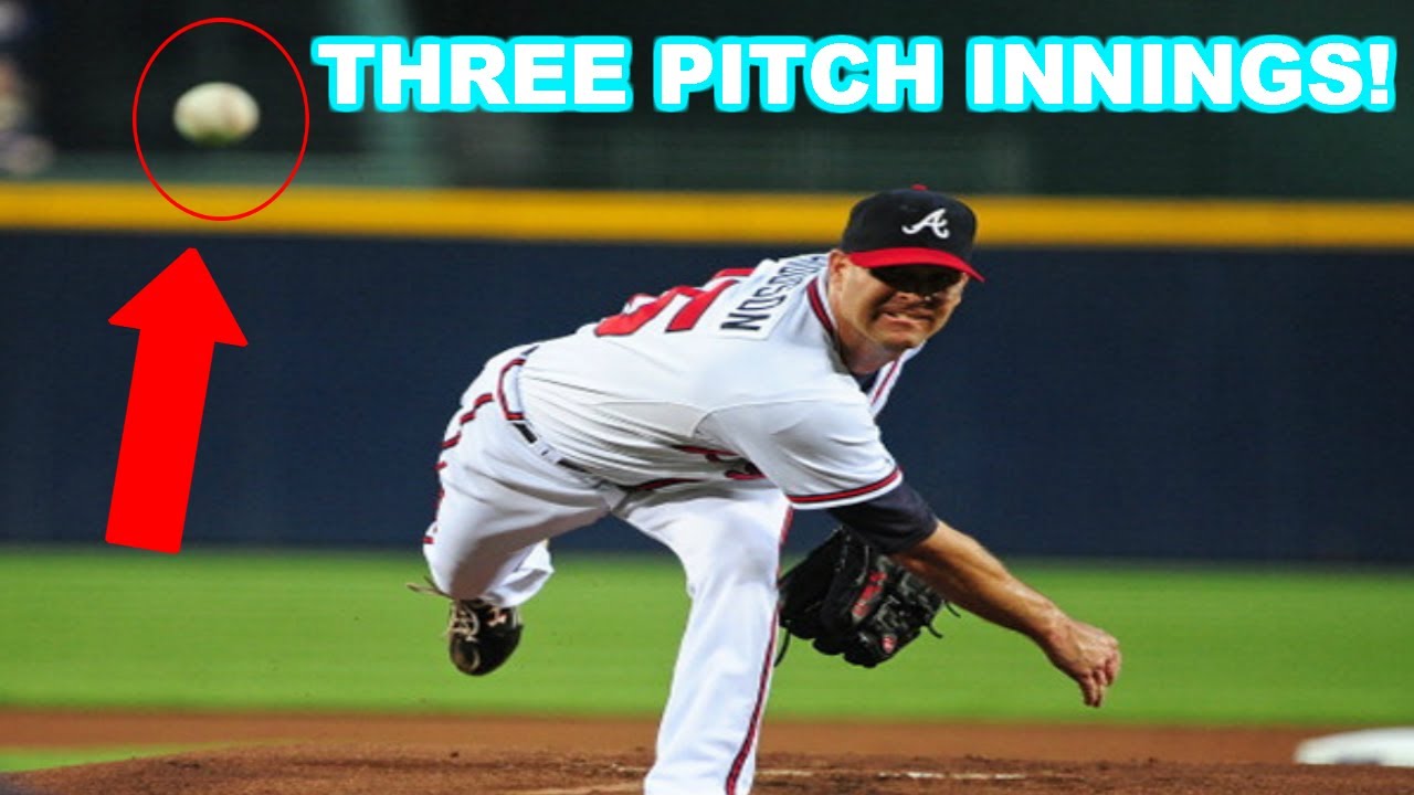 MLB THREE PITCH INNINGS RARE 1080p HD YouTube