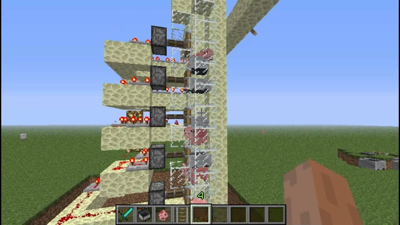 Minecraft- Compact Animal Storage Cell - YouTube