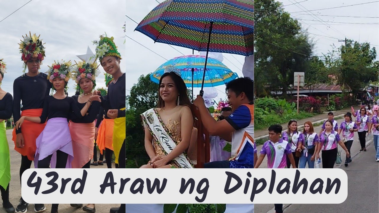 43rd Araw ng Diplahan | Opening Parade | Zamboanga Sibugay - YouTube