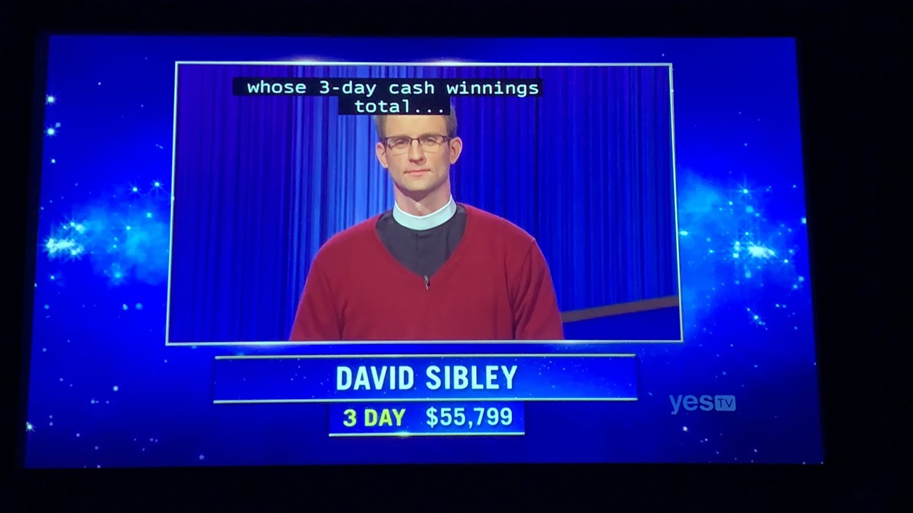 Jeopardy, intro & 1st Daily Double - David Sibley Day 4 (9/29/22) - YouTube