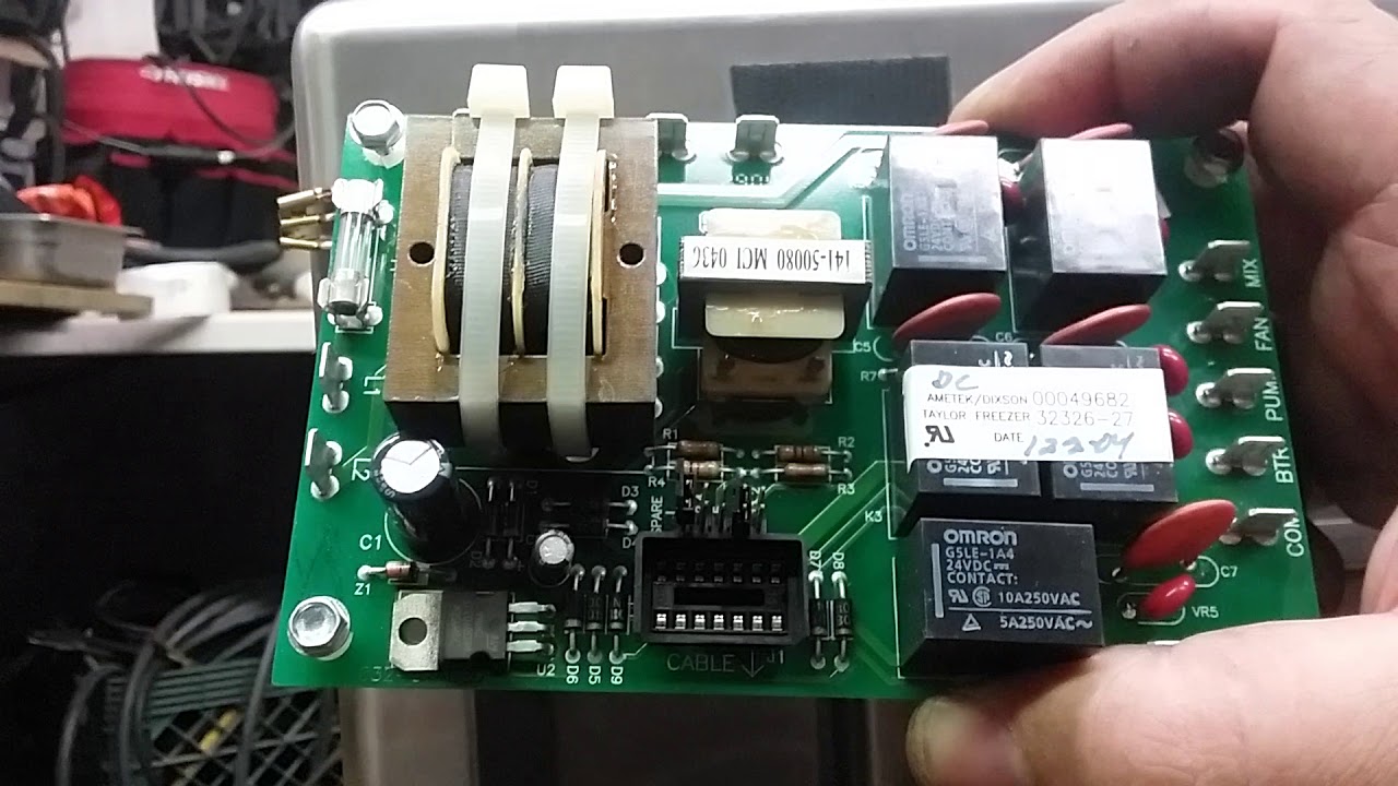 Tutorial: Taylor Softech control self test program - YouTube